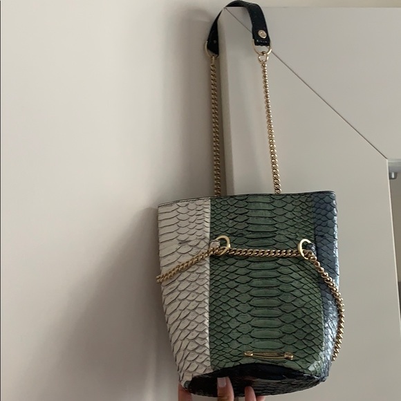 Lanvin | Bags | Lanvin Python Bucket Bag With Strap | Poshmark